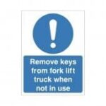 Remove Keys From Fork Lift Truck When Not In Use - Health and Safety ...