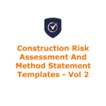 Construction Risk Assessment (RAMS) Template Volume 1 & 2 | Safety ...